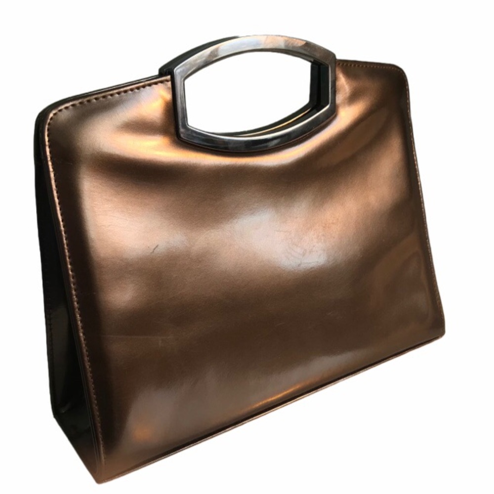 Rare Stuart Weitzman Vintage Bronze Handbag - Gem